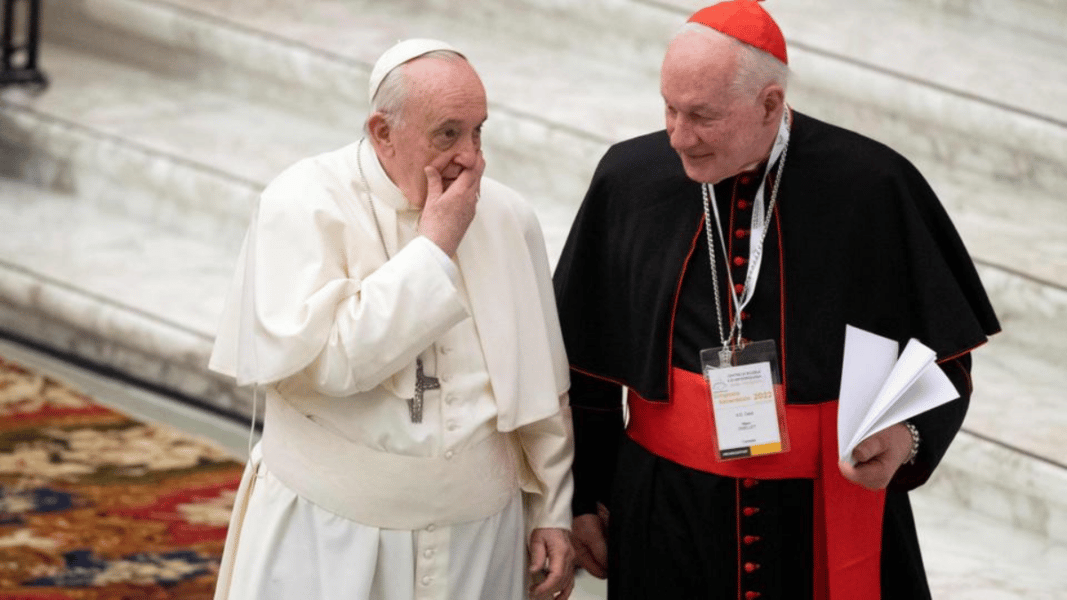 El Papa jubila al cardenal Ouellet como Prefecto del Dicasterio de los Obispos