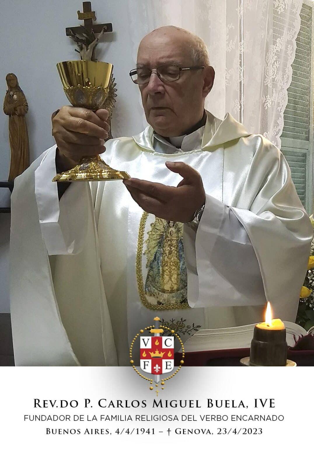 Muere el padre Carlos Miguel Buela, fundador del Instituto del Verbo ...