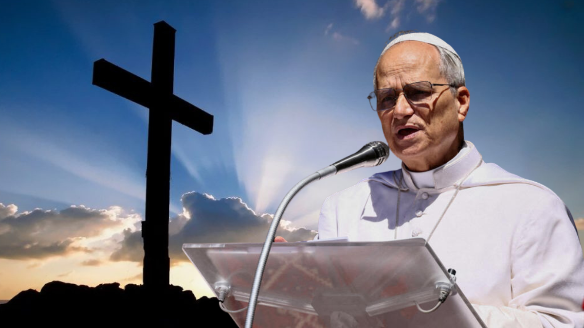 León XIV: “Deus, para redimir os homens, fez-se homem e morreu na cruz ...