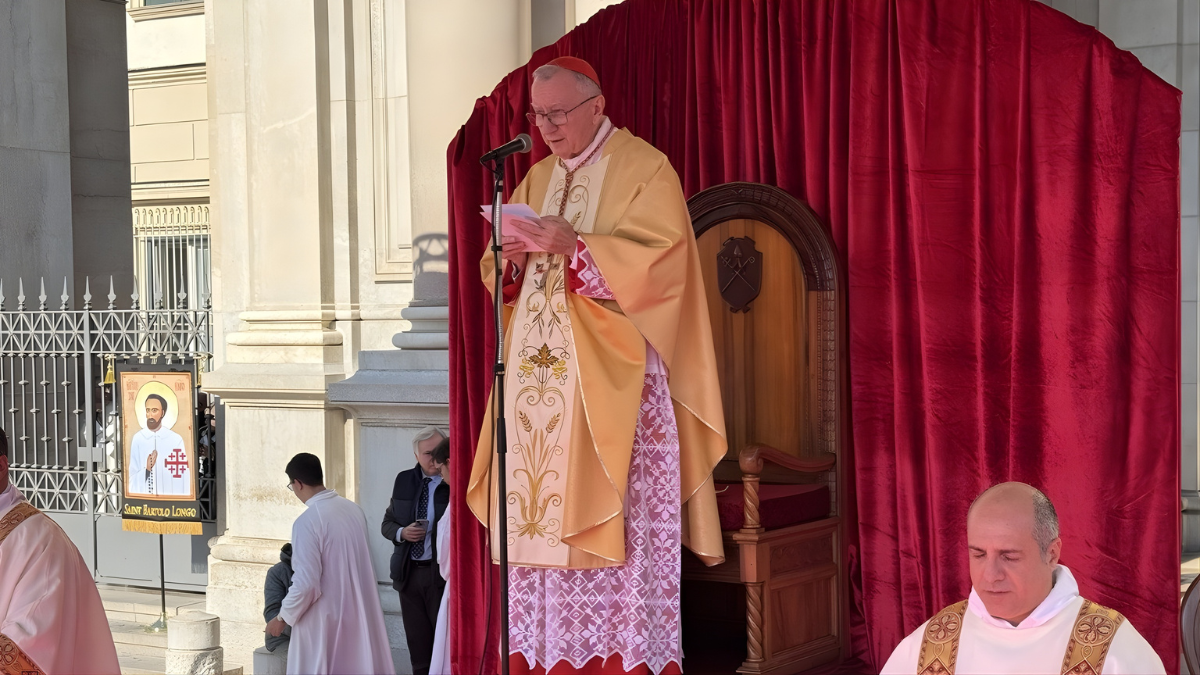 Parolin em Pompeia: “Maria nos ensina a pressa do coração que leva a ...