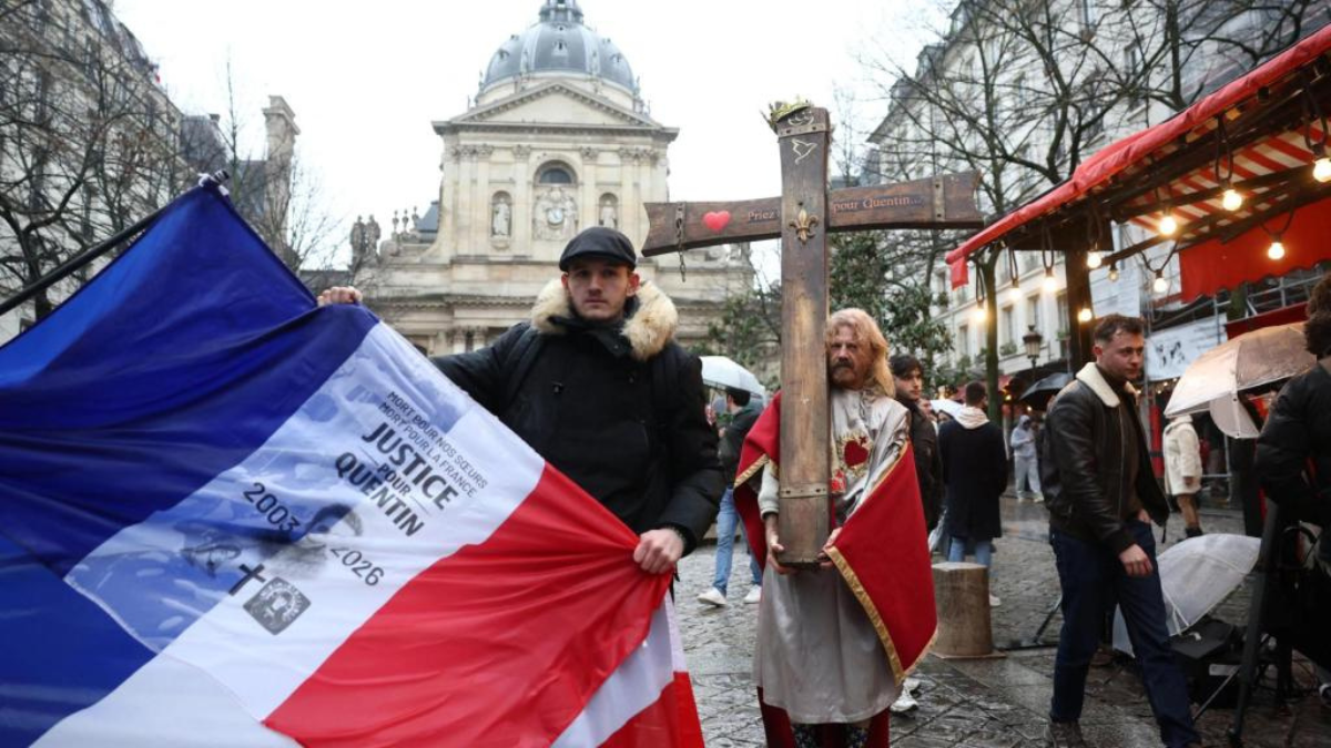 Stirbt in Lyon der junge Quentin Deranque nach einer gewalttätigen ...