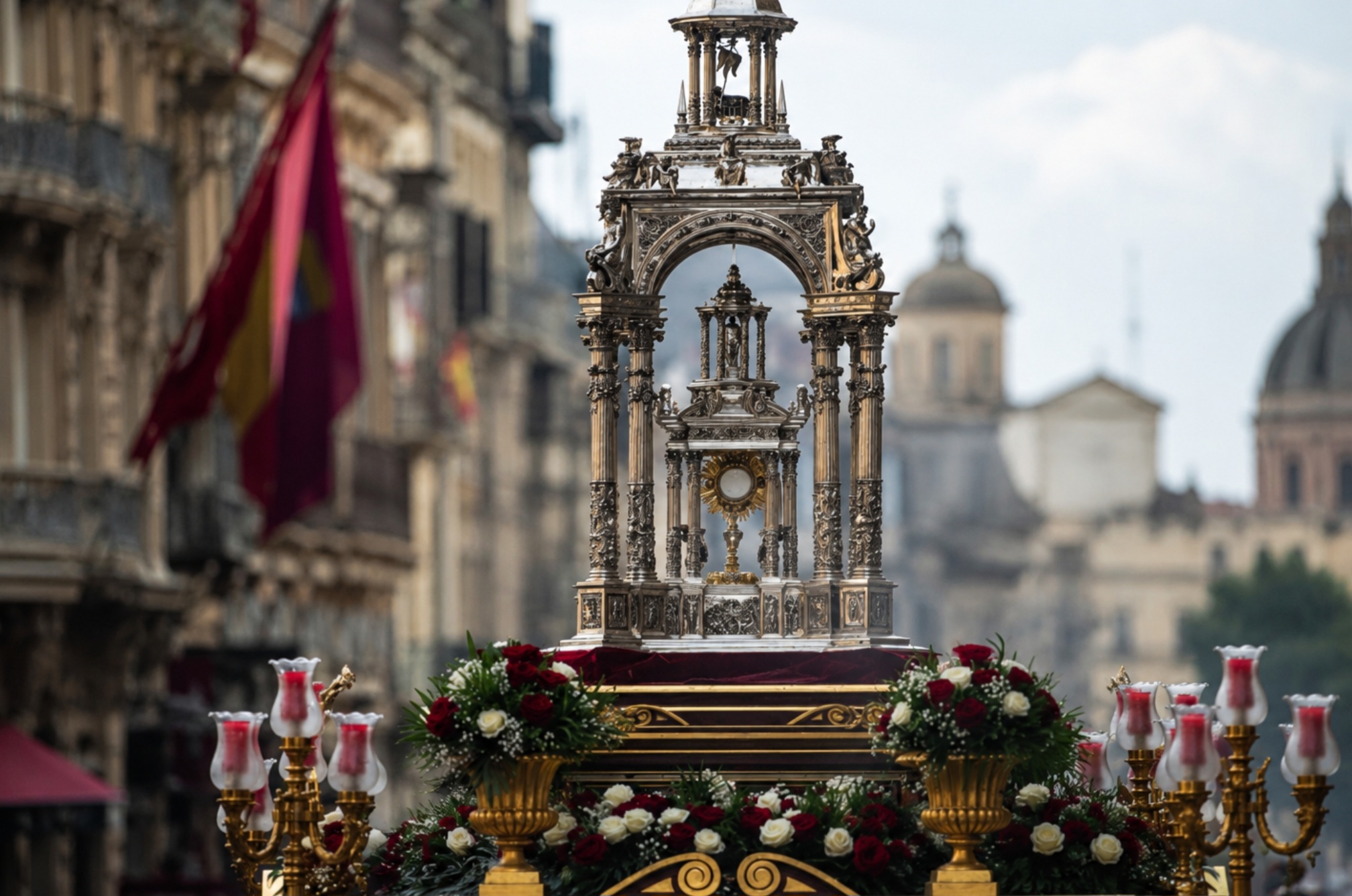 The procession of the Blessed Sacrament presided over by the Pope will ...