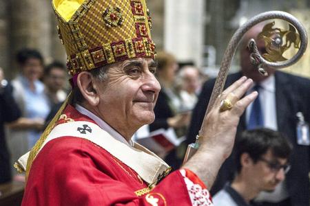 The Archbishop of Milan celebrates a Mass for an LGBT group during the ...